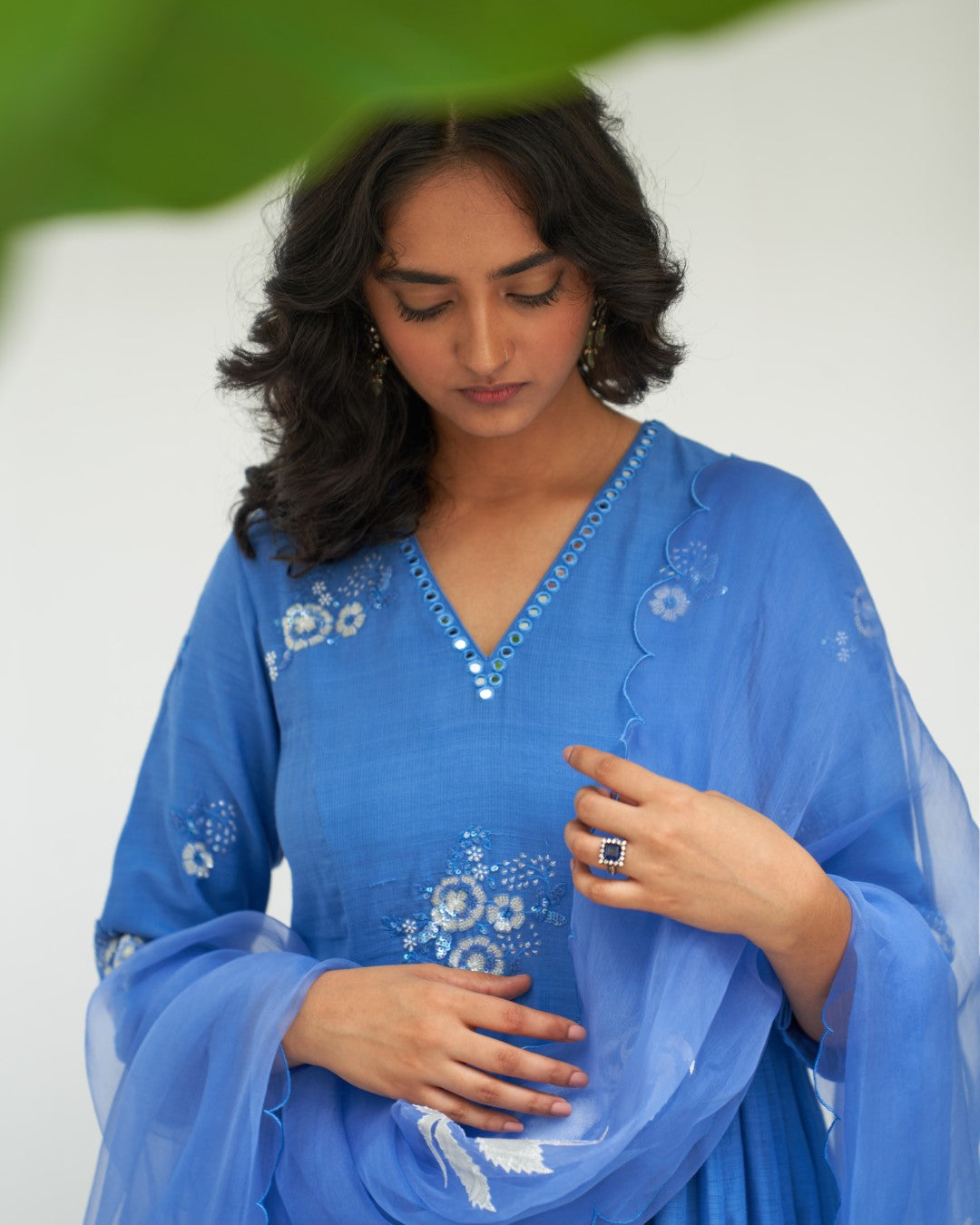 Asmani sitara kali kurta set – labelearthen