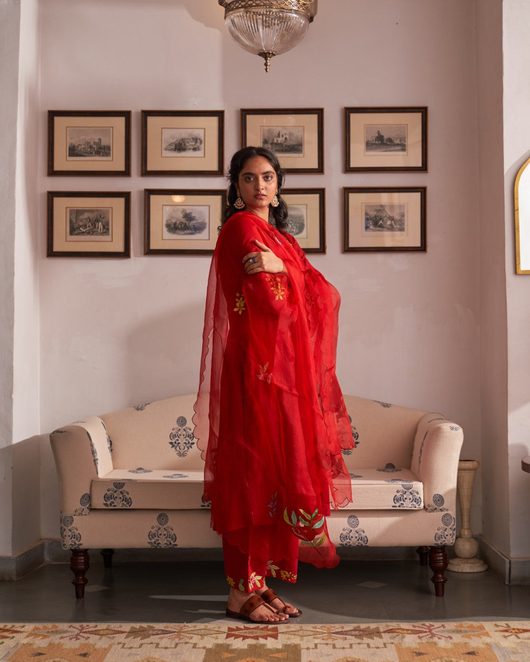 Gul gurhal kurta set – labelearthen