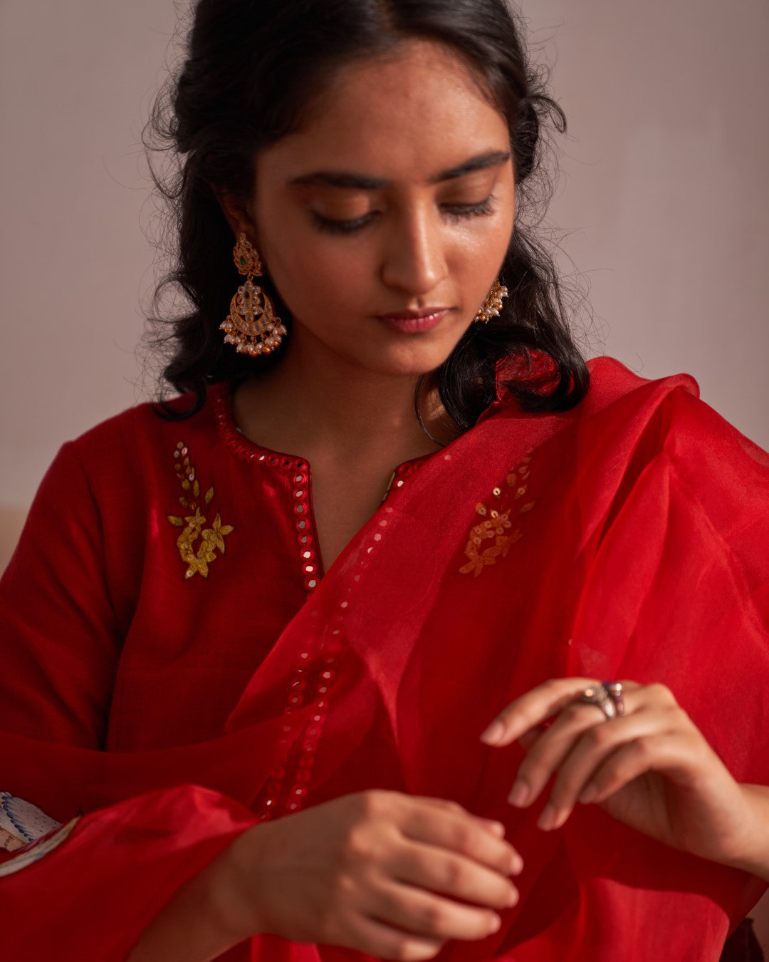 Gul gurhal kurta set – labelearthen