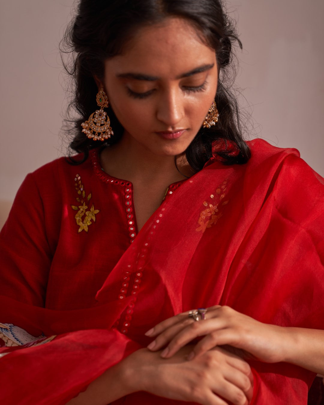 Gul gurhal kurta set – labelearthen