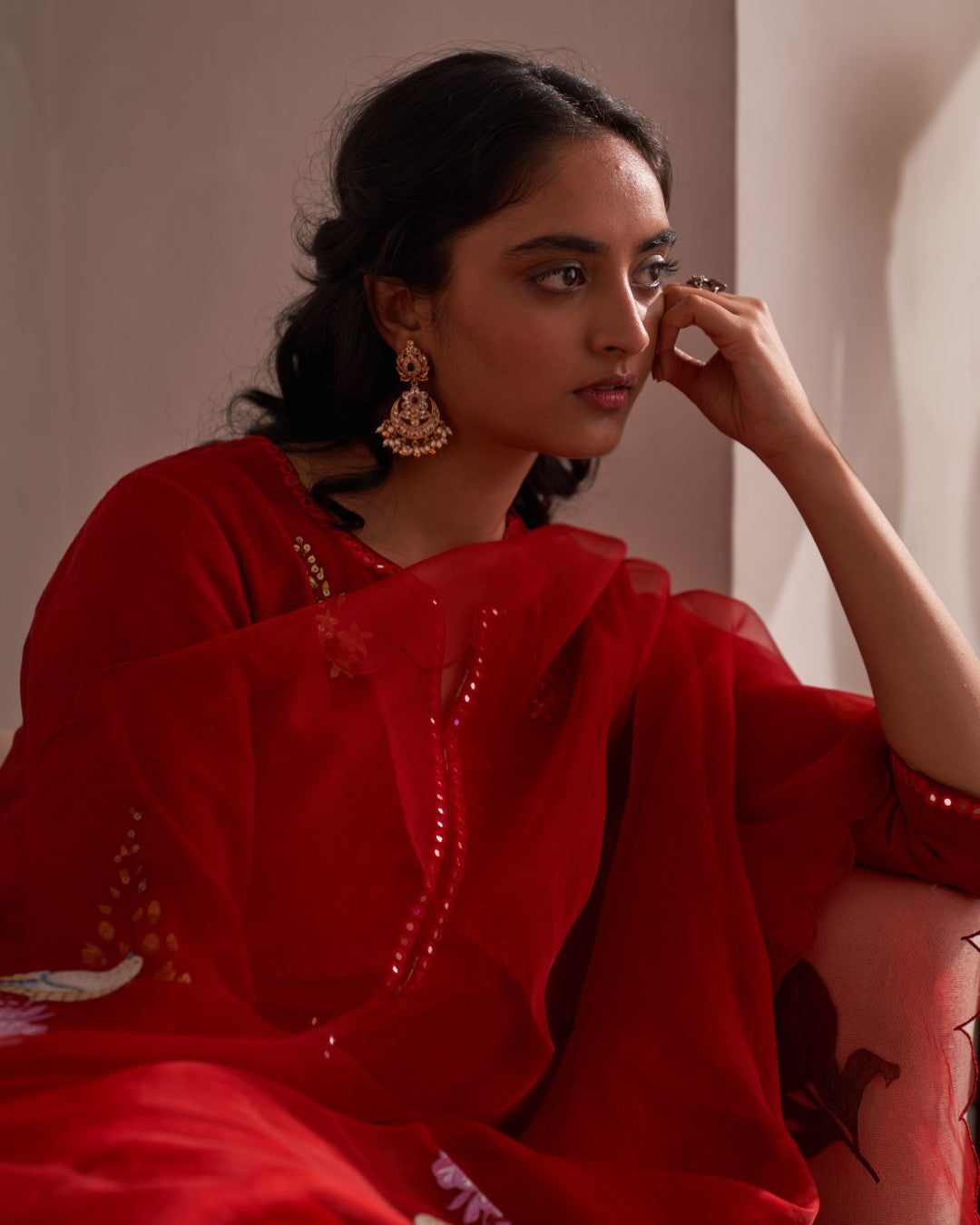 Gul gurhal kurta set – labelearthen